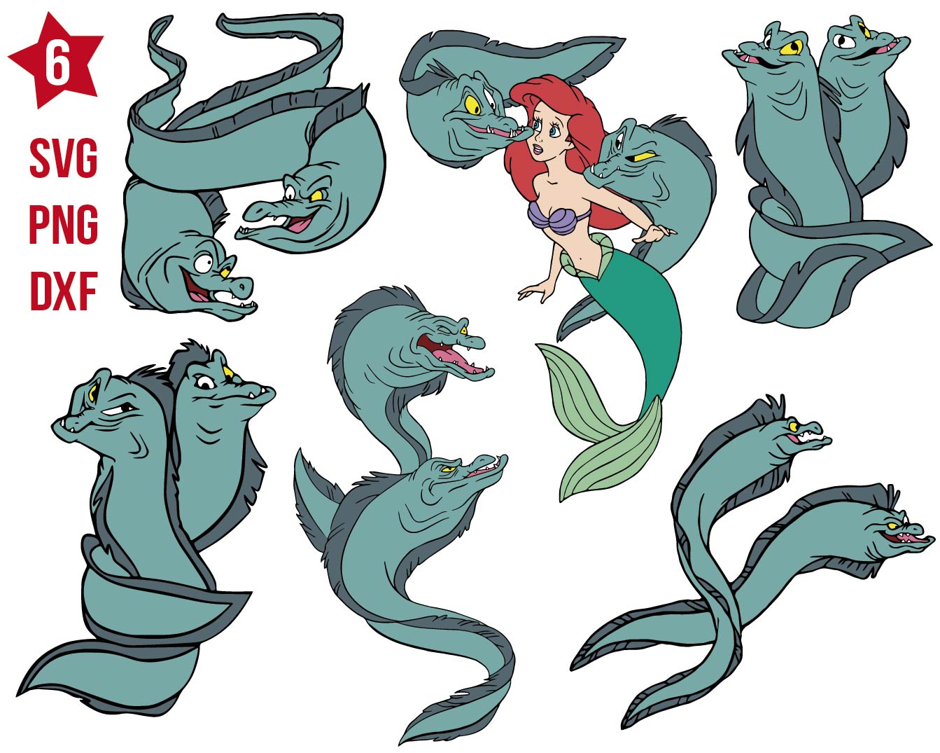 Disney Flotsam and Jetsam svg, Flotsam and Jetsam cut file | BOXMEDIART ... Disney Flotsam and Jetsam svg, Flotsam and Jetsam cut file | BOXMEDIART ...