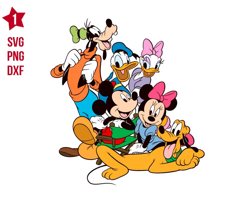 Mouse Friends Vacay Mode Svg, Mickey Friends Png Svg | BOXMEDIART Svg ...