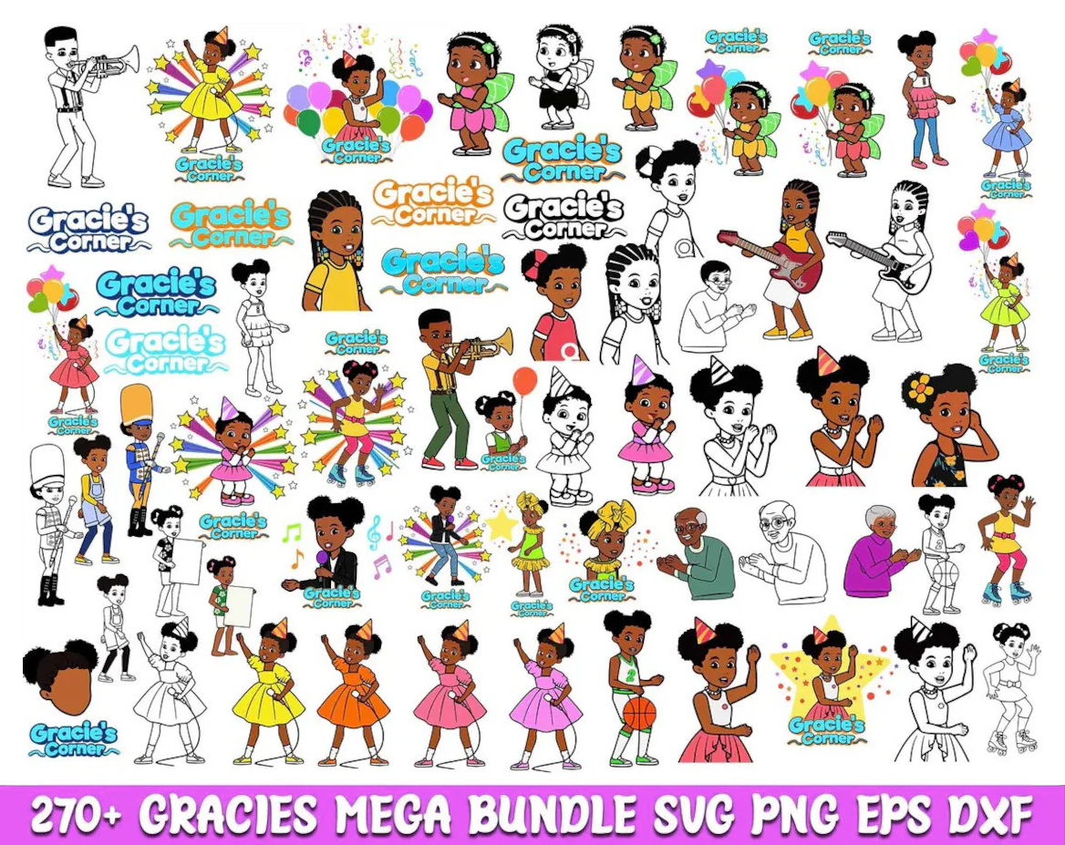 Pack Gracie's Corner Svg Png, Gracie's Corner Birthday Svg | BOXMEDIART ...